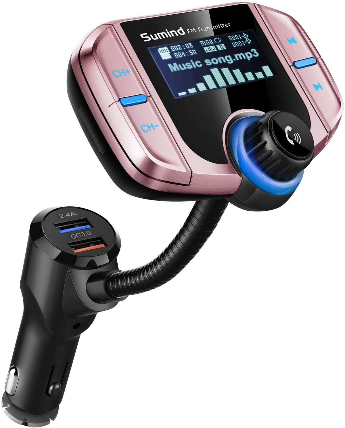 Sumind car bluetooth fm transmitter store